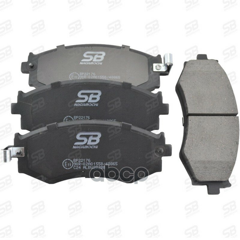 Тормозные колодки /передние SB NAGAMOCHI /Hyundai Avante/Elantra 1990-1995 Lantra 1995-2000 Sonata 1988-1998 Infiniti G20 199.