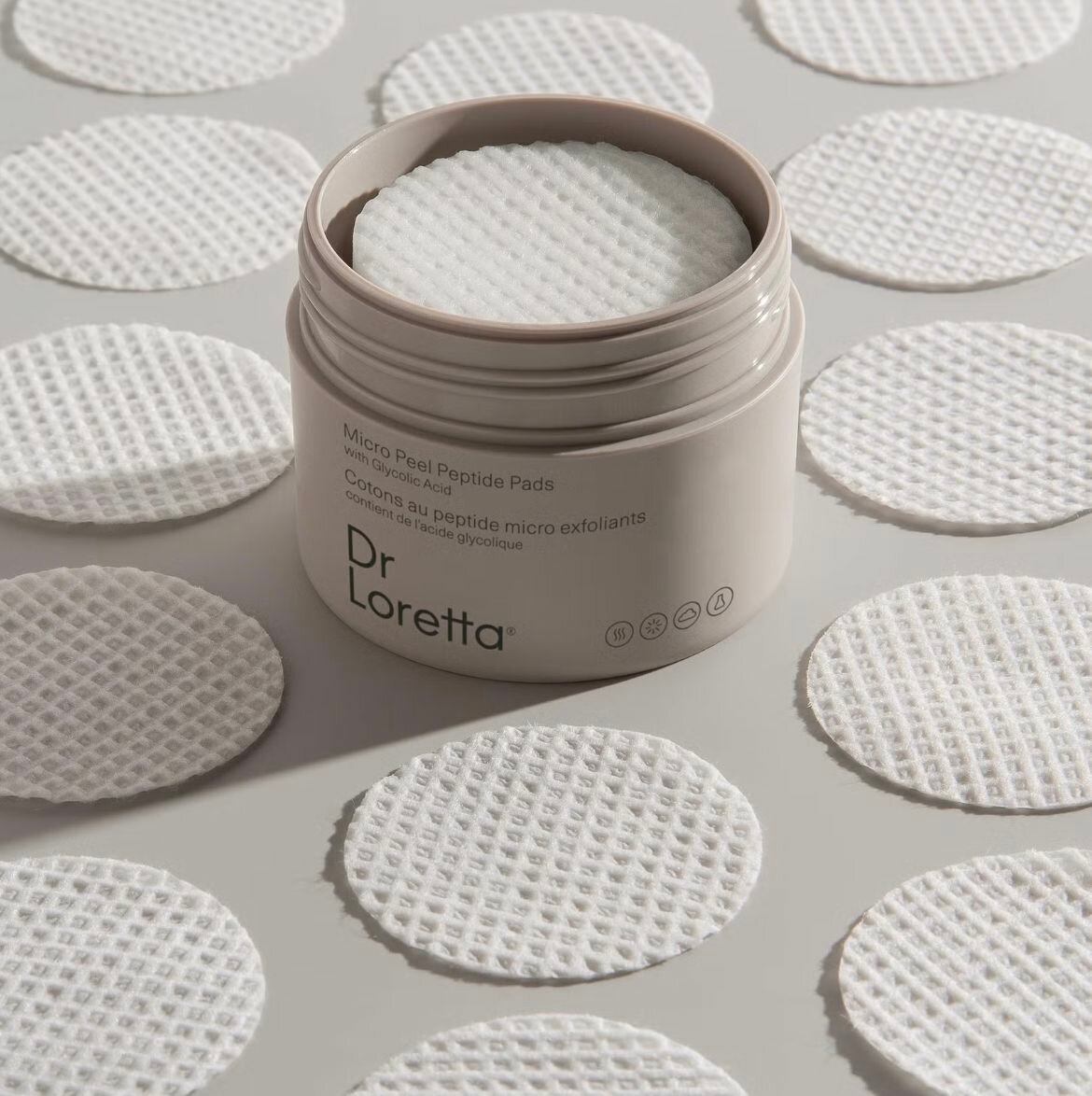 Dr. Loretta Пилинг-Пэды Micro Peel Peptide Pads With Glycolic Acid (60 пэдов)