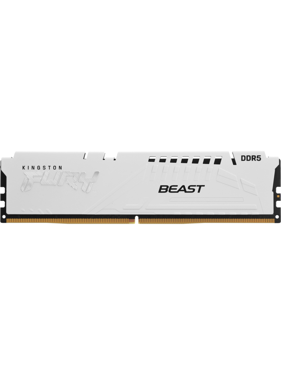 Память DDR5 32GB 6000MHz Kingston KF560C30BWE-32 Fury Beast RTL Gaming PC5-48000 CL30 DIMM 288-pin 1.4В kit single rank с радиатором RTL