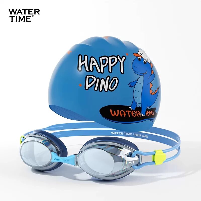 Детские очки для плавания WaterTime, профессиональные тренировки, гоночные соревнования, женские водонепроницаемые и