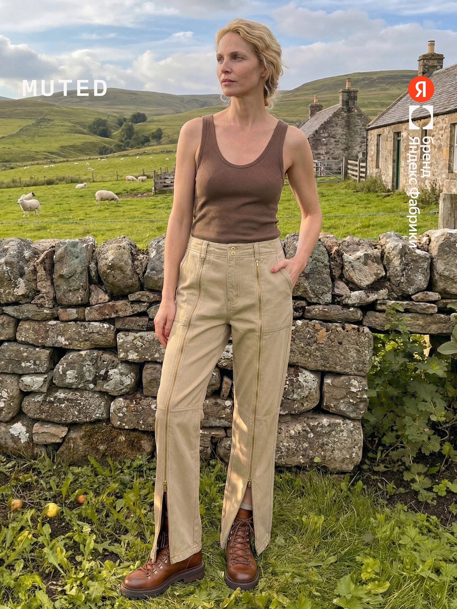 Брюки TWILL