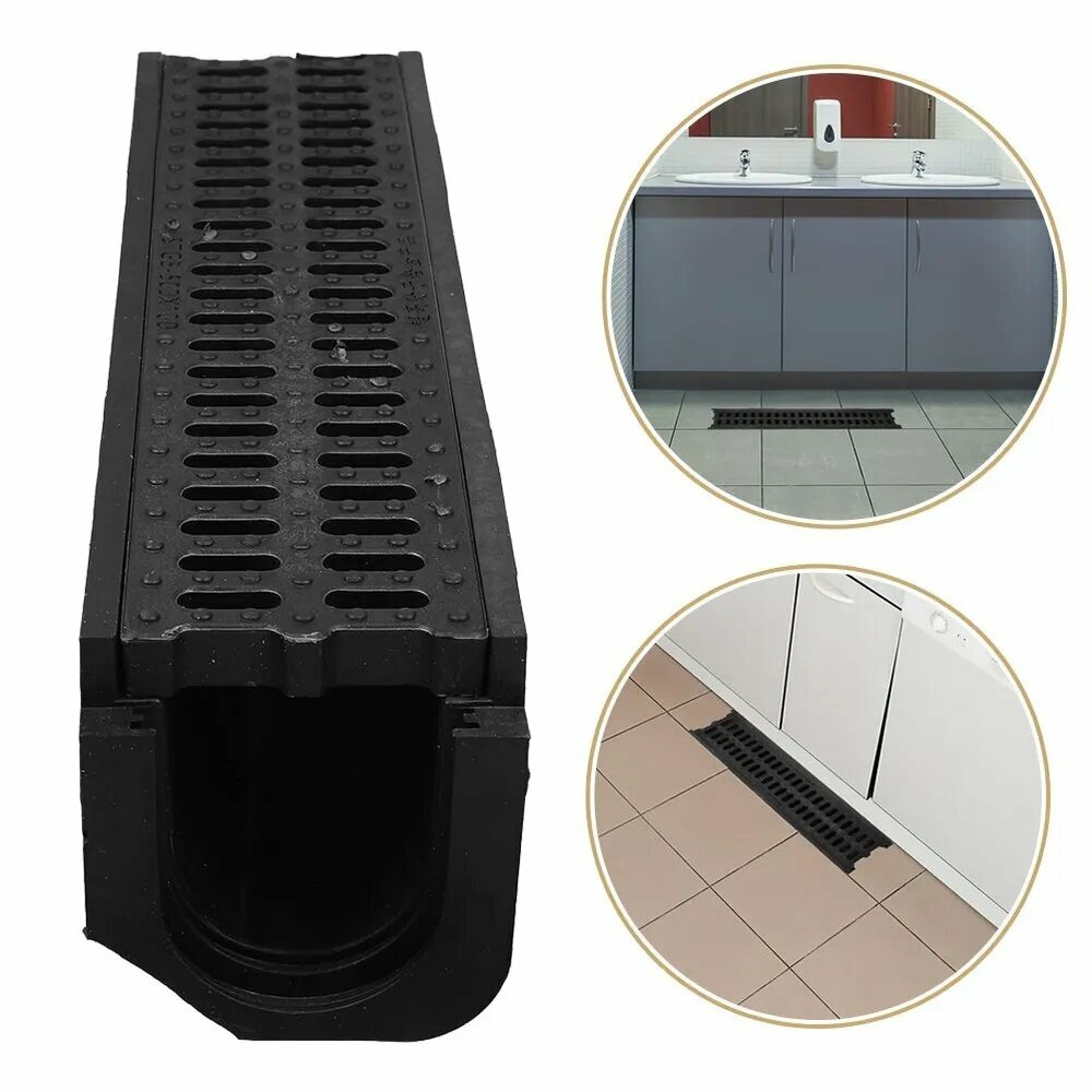 Канализационный Дренаж, Из HDPE, Для Снижения Опрокидывания, 1 Упаковка