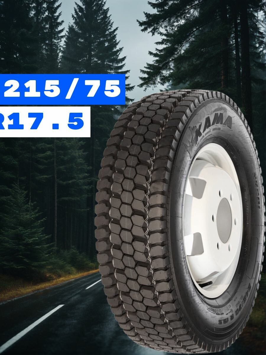 Автошина 215/75R17.5 Кама All Steel NR201 Нижнекамск б/ф TBL