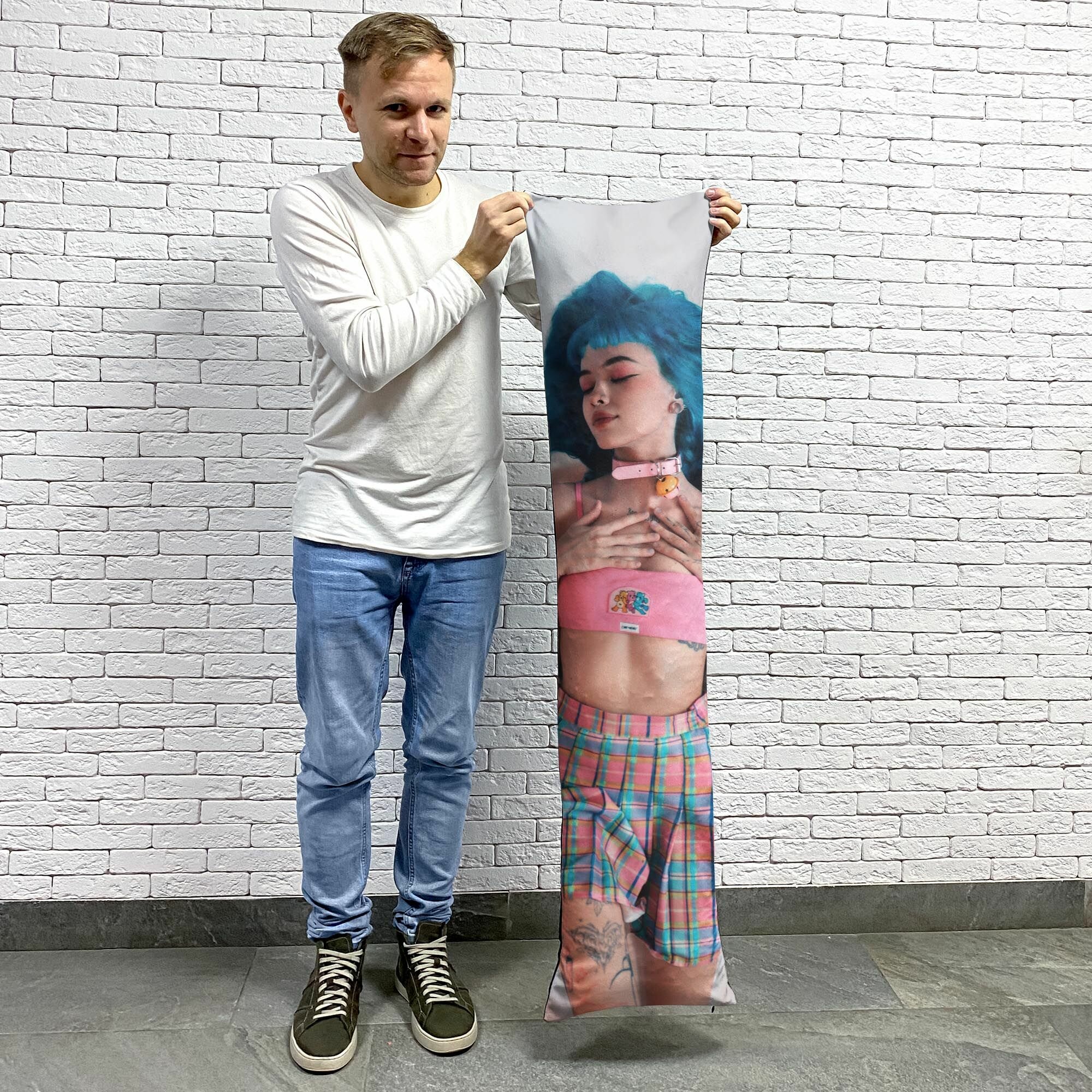 Подушка дакимакура Лиза Бебрина 35x140 см