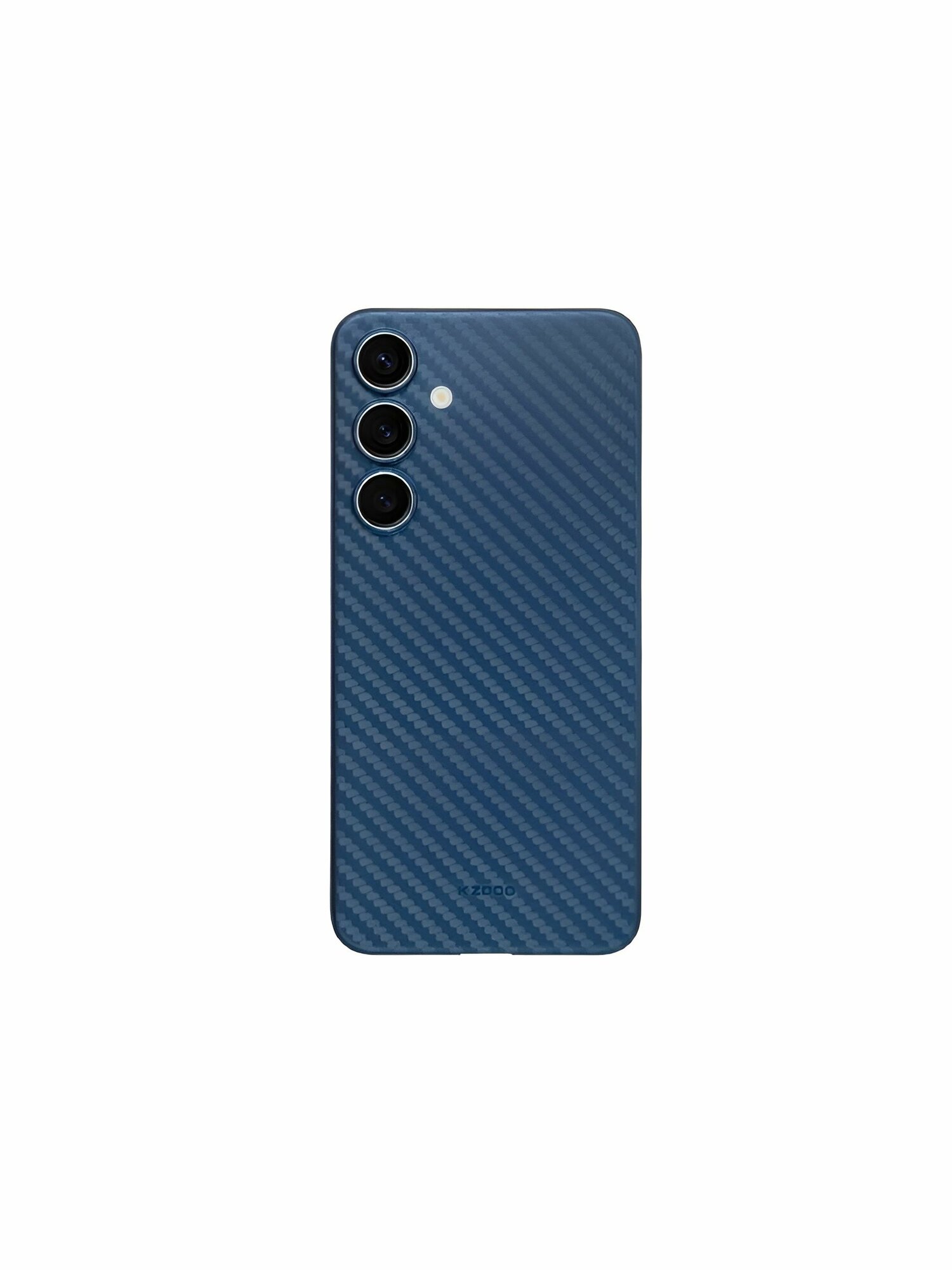 Чехол на Samsung Galaxy S24+, Air Carbon ультратонкий пластик, синий