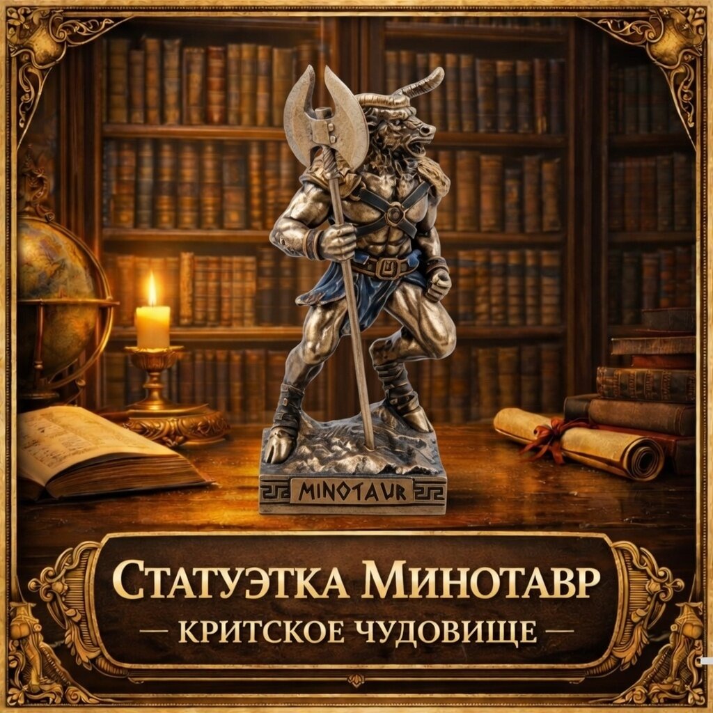 Статуэтка Минотавр - критское чудовище