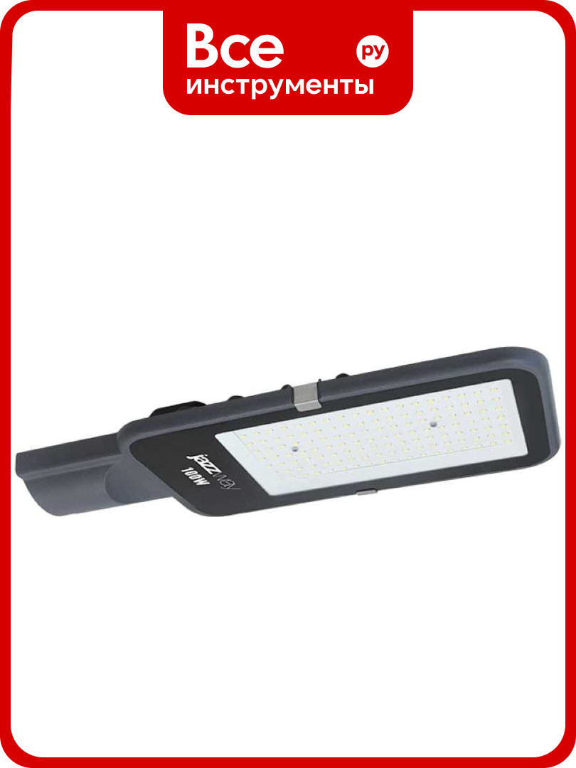 Светодиодный светильник Jazzway PSL 08 100Вт 5000К GR 120град. уличный консольный ДКУ IP65 5045828 для освещения улиц