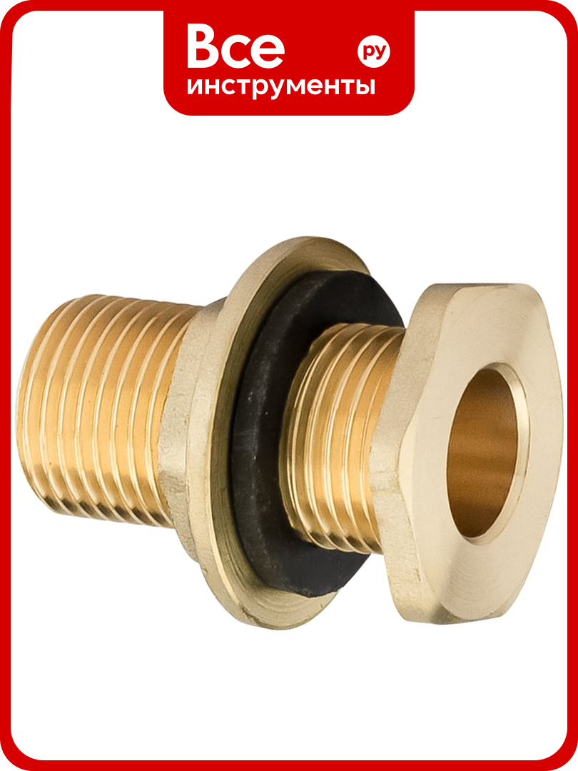 Переходник с фланцем для резервуара PROFACTOR 1/2" PF TF 202, создания разъёмных соединений