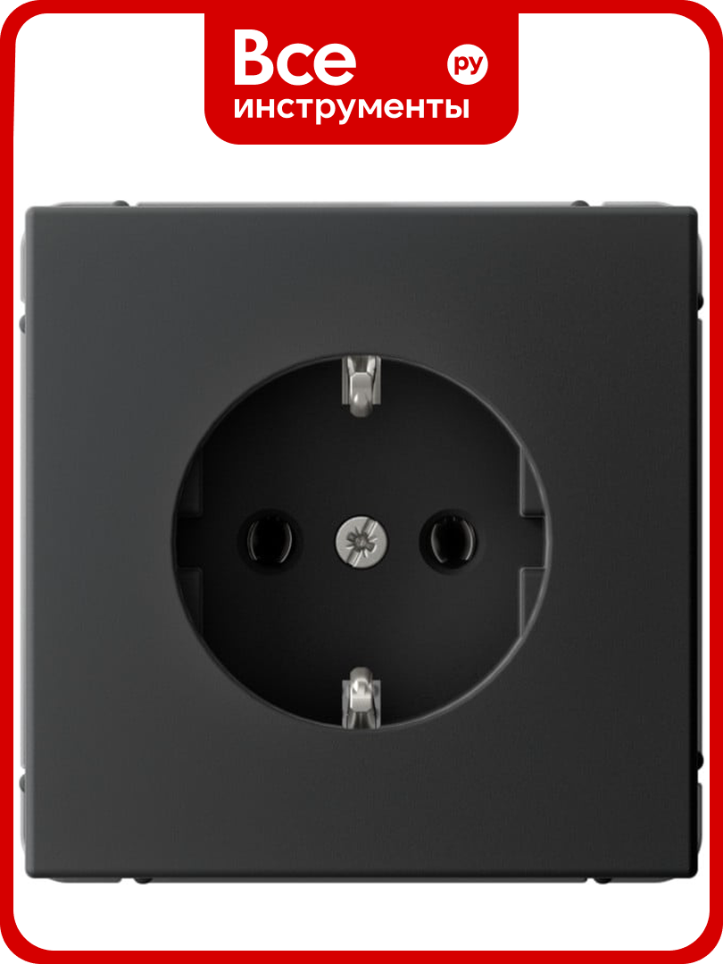 Розетка с заземлением Systeme Electric ArtGallery, 16 А, механизм, быстрозажимная клемма,