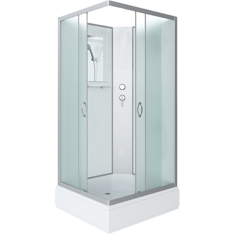 Душевая кабина Niagara Classic 90x70 339744QBK профиль хром, без гидромассажа