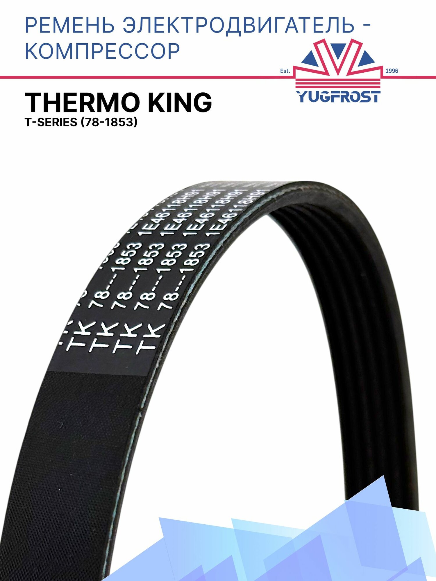 Ремень электродвигатель - компрессор Thermo King T-Series
