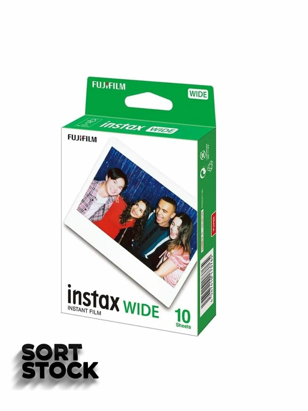 Картридж Fujifilm Instax Wide , для моментальных фото, 10 фото, глянцевая