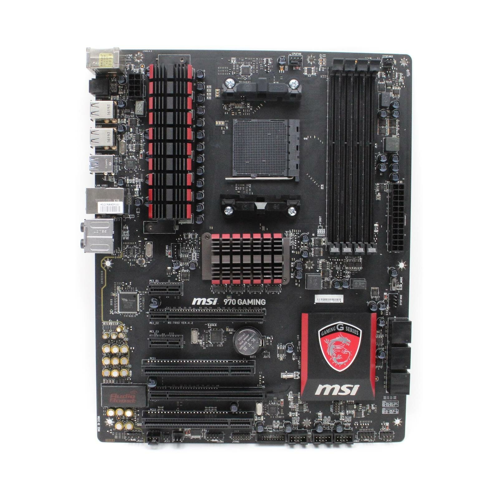 MSI 970 GAMING SocketAM3+ AMD 970 2xPCI-E+GbLAN SATA RAID ATX 4DDR3