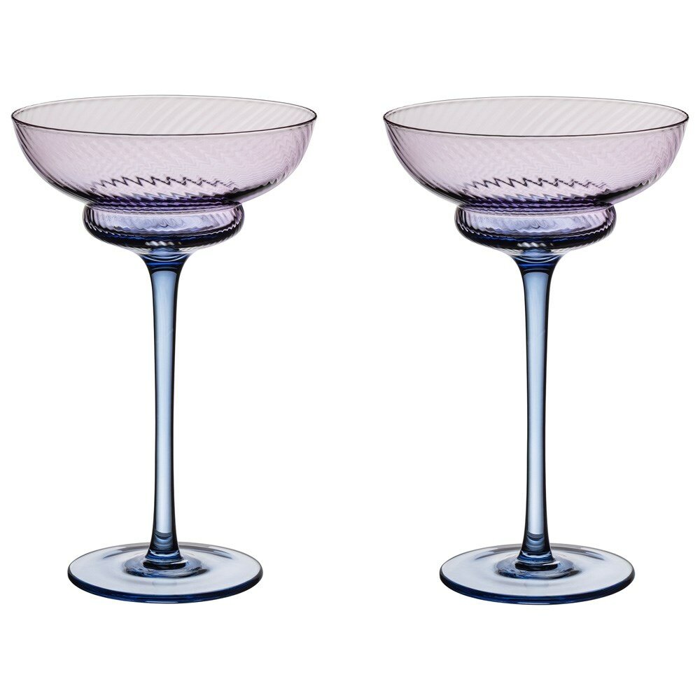 Набор креманок "Twist & shine" purple, 2 шт/220 мл