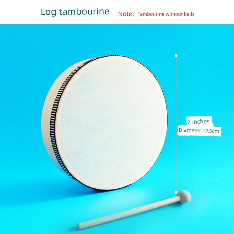 8inch тамбуринов для детей, 6inch ручных барабанов, музыкальные инструменты Орфа, музыкальные пособия для детских садов