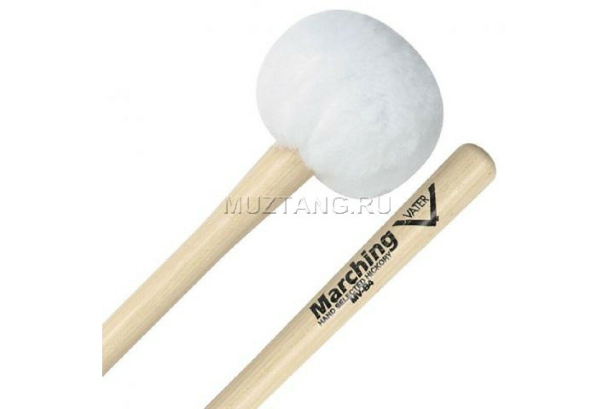 VATER MV-B4S Puff Marching Bass Drum Mallet маршевые палочки для бас-барабана
