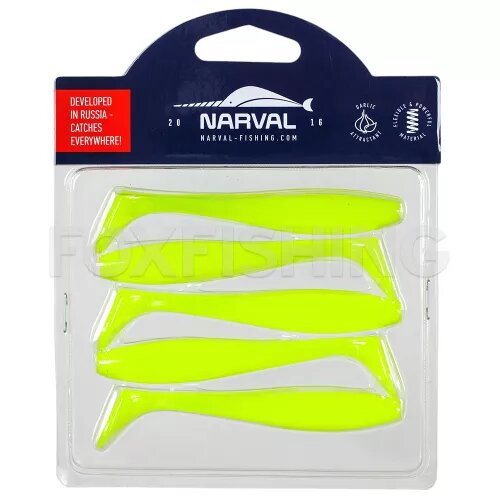 Силиконовая приманка Narval Choppy Tail 10cm #055 5шт.