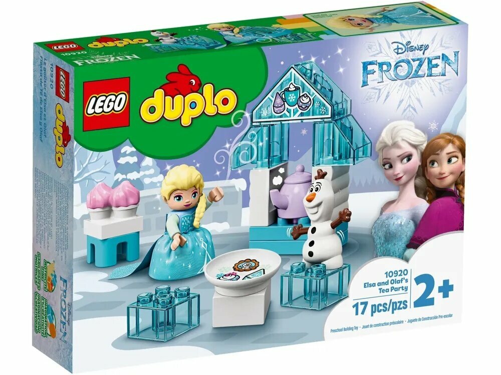 Лего Disney серия, LEGO 10920 Чаепитие у Эльзы и Олафа, lego конструктор для мальчика, лего для девочек