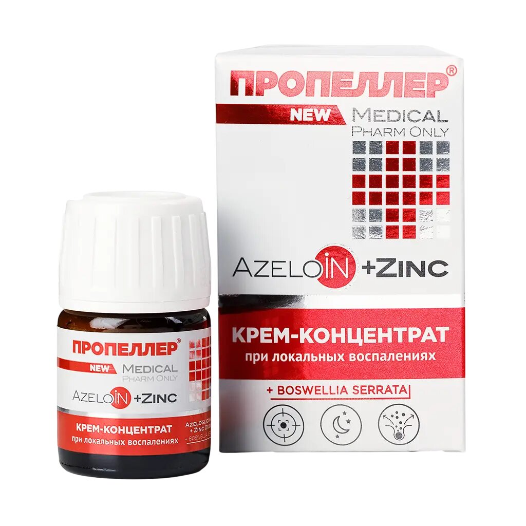 Пропеллер AzeloIN + Zinc Крем-концентрат 20 мл 1 шт