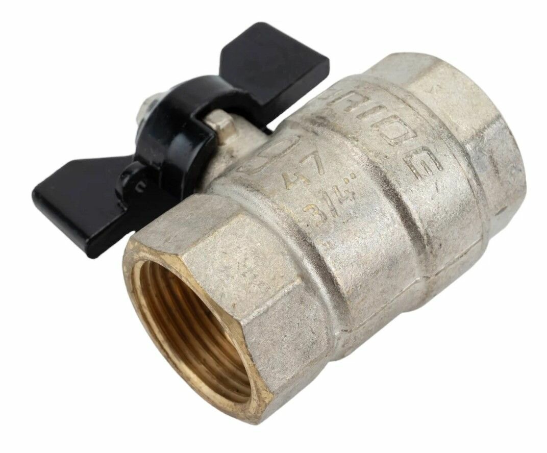 Кран шаровой ВВ 3/4" бабочка LD Pride