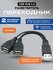 Разветвитель USB 2.0 Bosmart, 2 В 1 для подключения к USB, длина кабеля 30 см