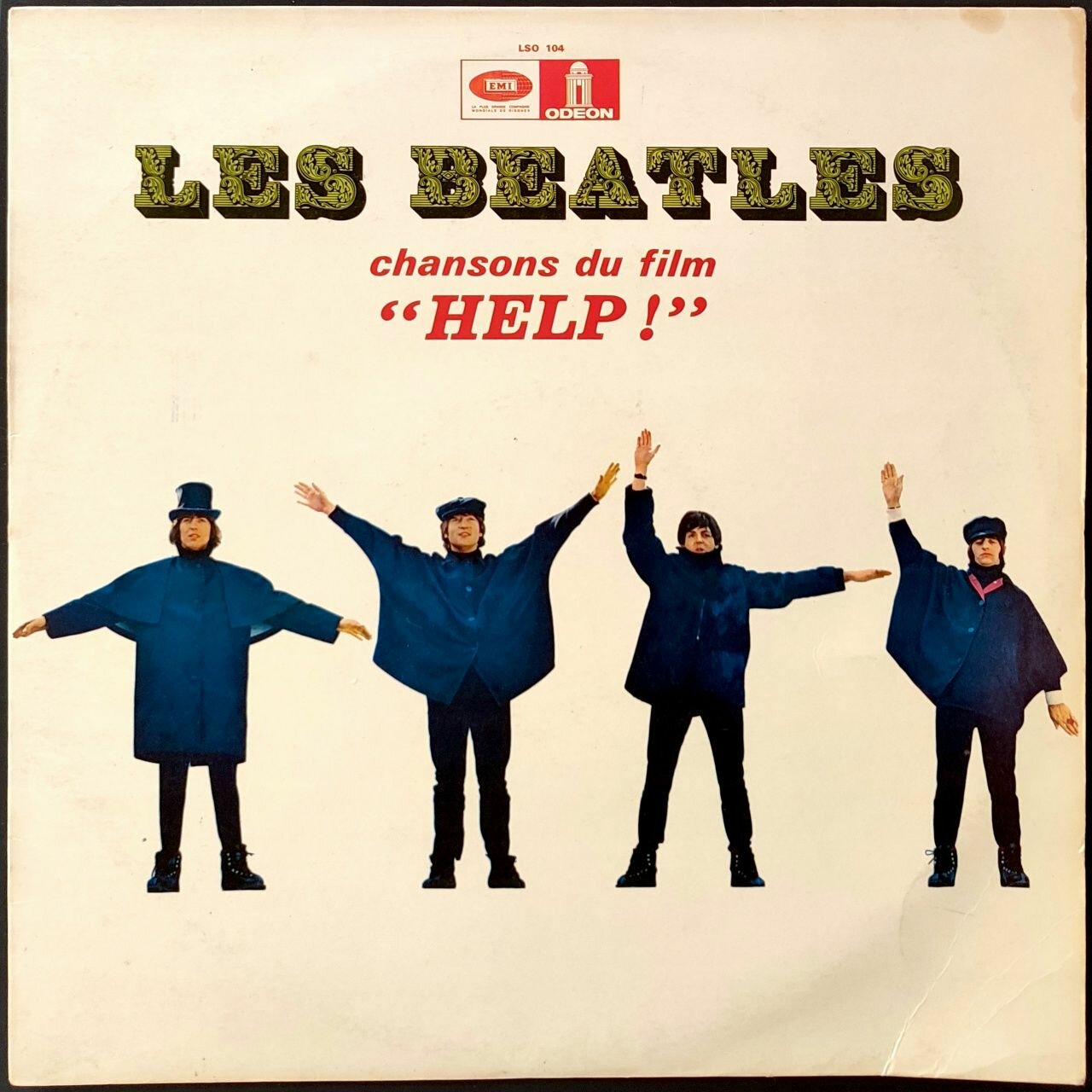 Виниловая пластинка The Beatles - Help (LP, 1969, Odeon) mono