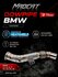 Даунпайп BMW B58 нержавеющая сталь AISI 304 Heat Shield MADCAT CUSTOMS