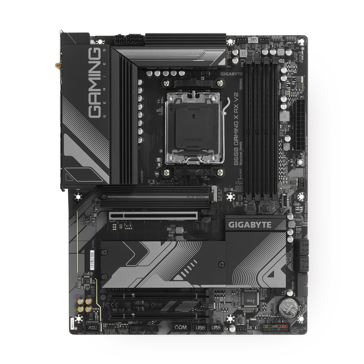 Материнская плата GIGABYTE B650 Gaming X AX V2, AM5, ATX, 4 слота, 3 разъема M.2