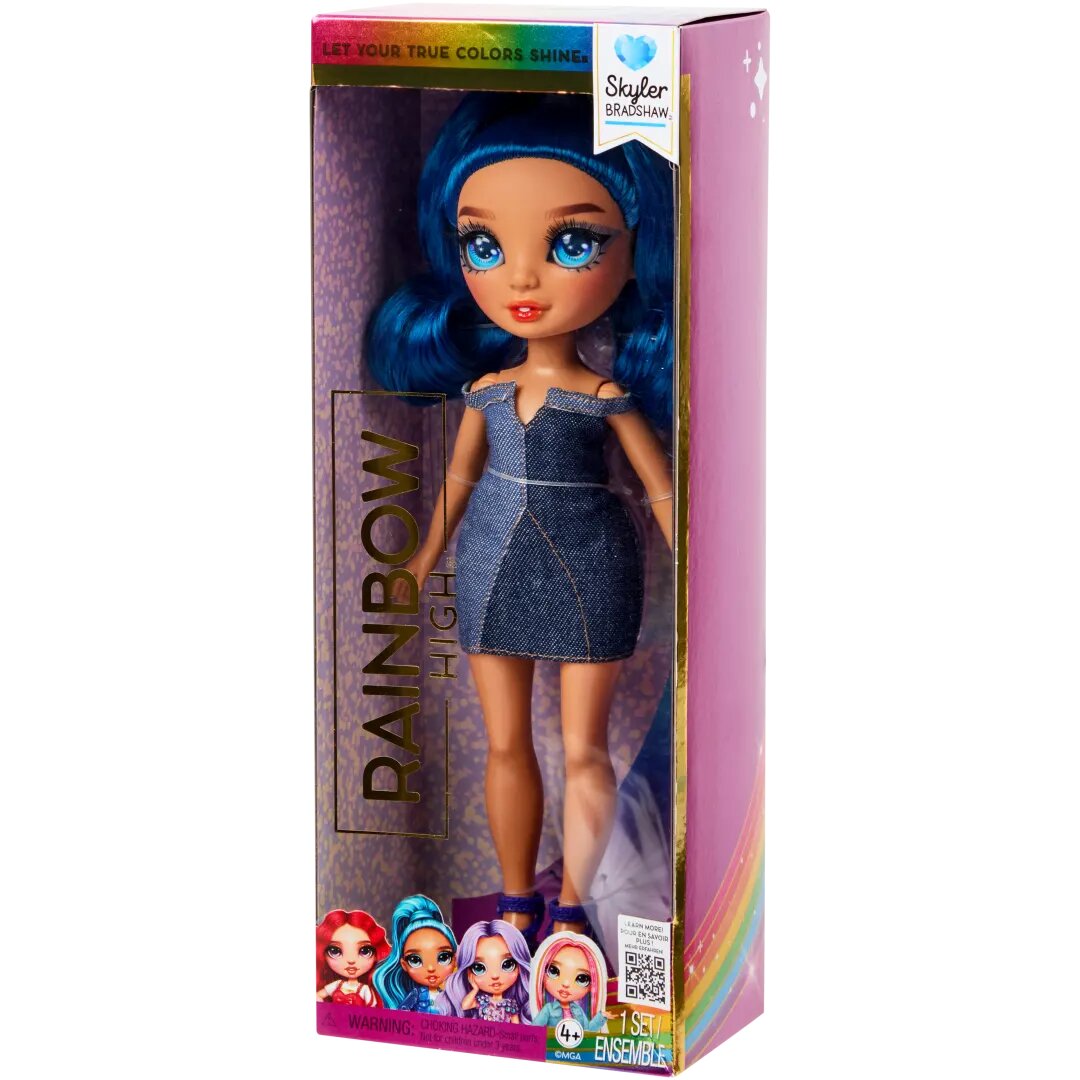 Игрушка Rainbow Doll MGA Skyler Bradshaw, от 3 до 14 лет, синяя