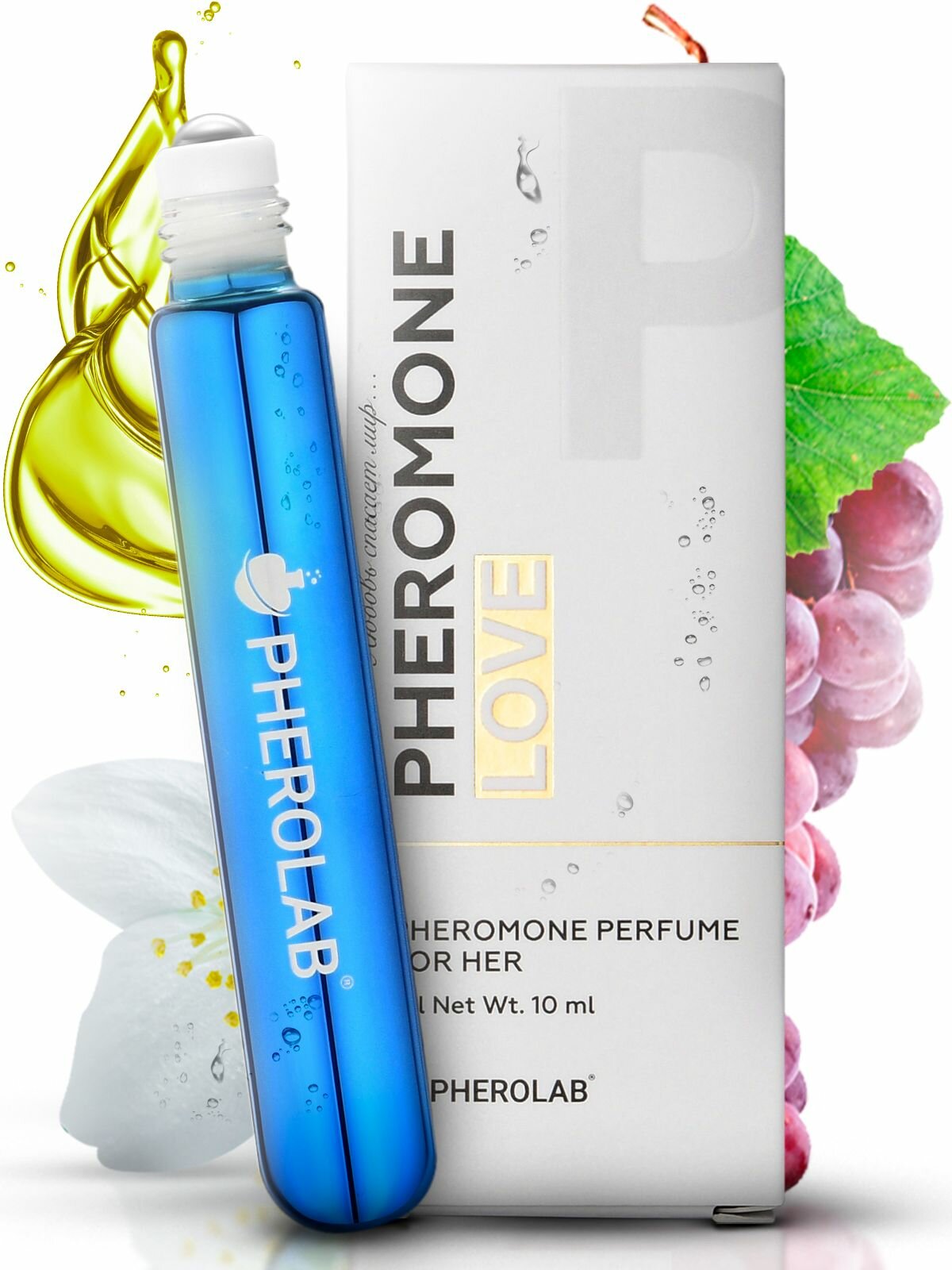 Духи с Феромонами Женские Pherolab Love для привлечения мужчин, Феромоны для Женщин 10 мл.