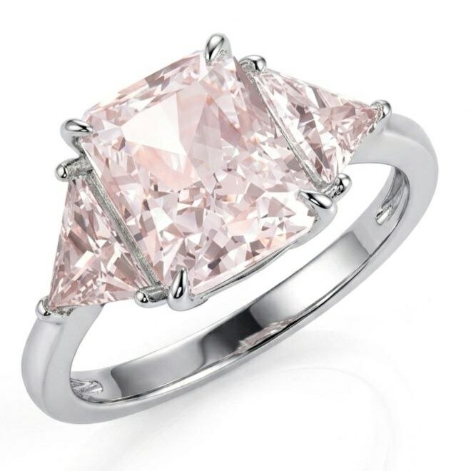 Кольцо, серебро, 925 проба, фианит