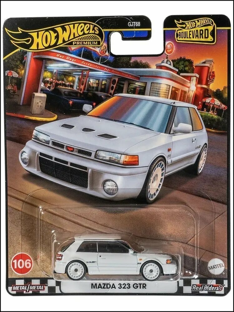 Машинка Premium Mazda 323 GTR-Новинка