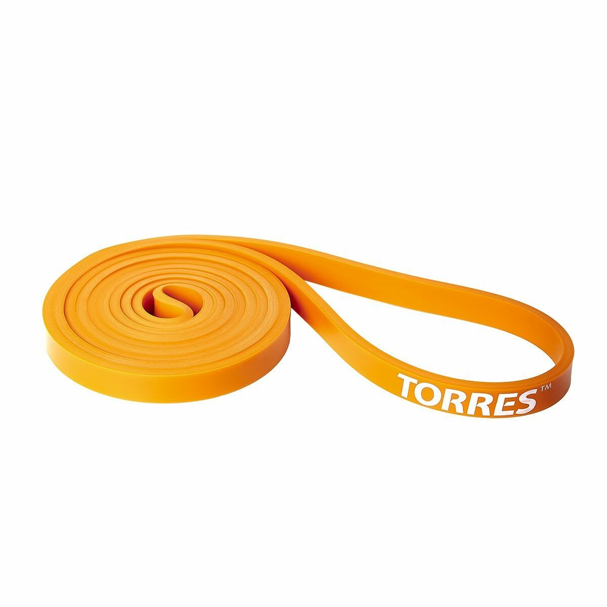 Эспандер TORRES латексная петля AL0046, длина 208см, ширина 1,3см, оранжевый