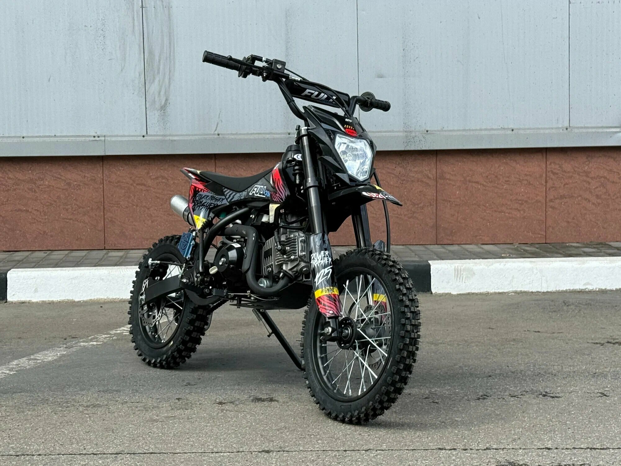 Питбайк FullCrew "Mini Rider", 110cc, 12/10, с электростартером и системой ❗MSD, ❗полуавтомат,