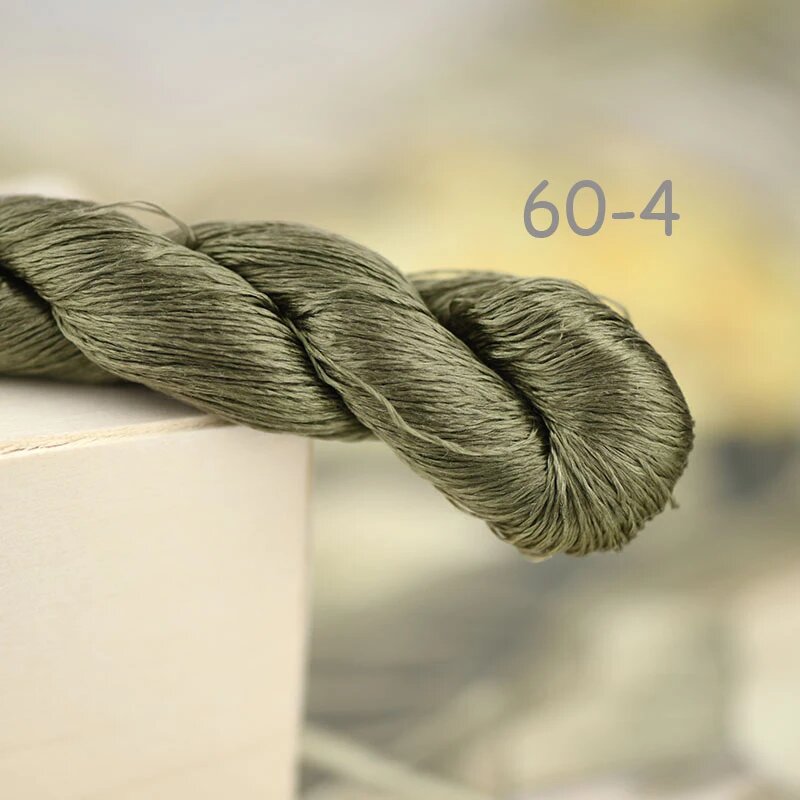 Шелковая нить для вышивания Mulberry Silk 60-4, 400 meter