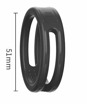 Силиконовое кольцо для пениса 51mm