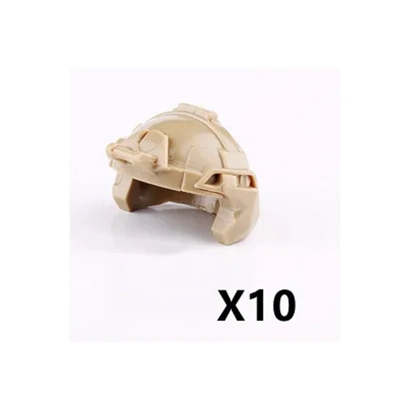 Строительные блоки шлем солдата, цвет TK053, 10 шт.