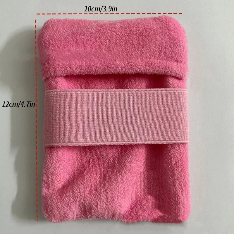 Хлопковый пляжный мешок для удаления песка Розовый, S Pink