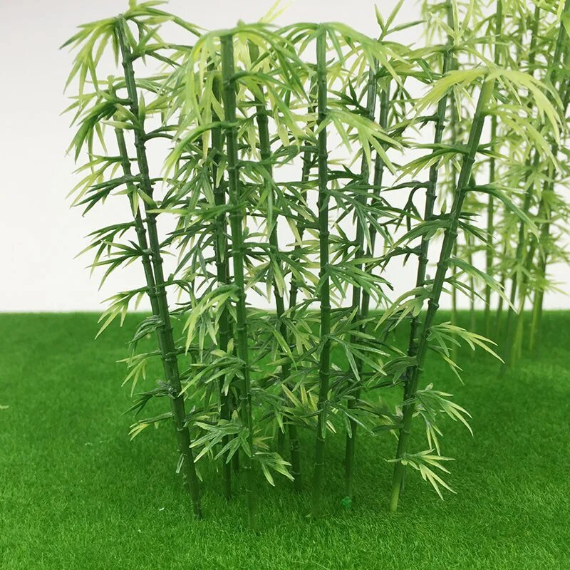 Мини бамбуковые деревья, набор 5 шт, 12cm