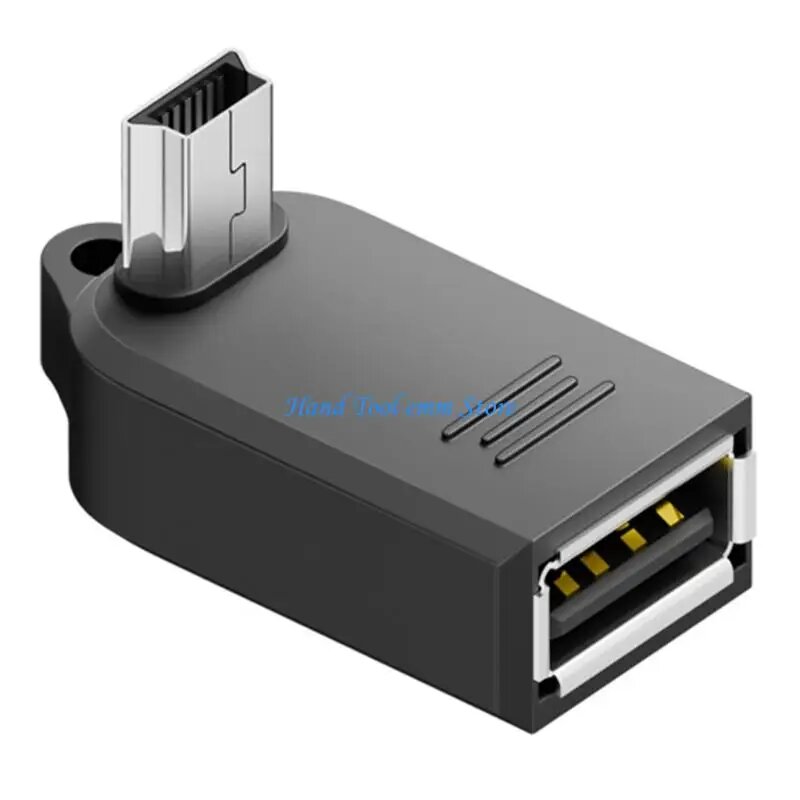 Адаптер OTG Mini USB Male-USB Female, AV3 02, изгиб