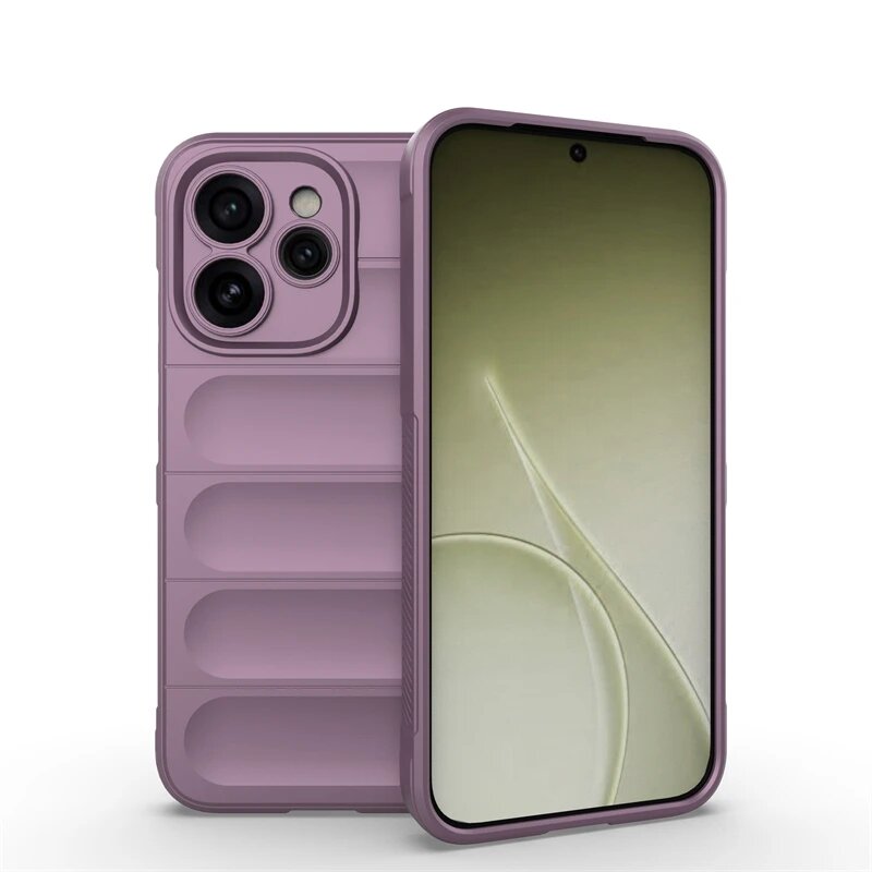 Фиолетовый чехол для Oppo Reno 15 Pro Mini, силикон