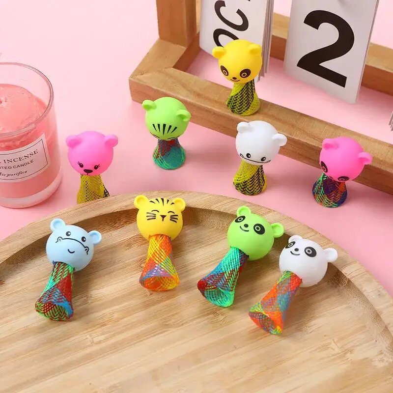 Прыгающие игрушки-животные, 10 шт, Цвет: 10pcs