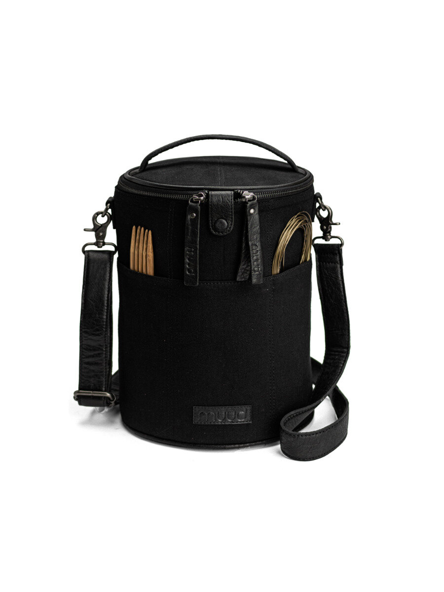 Сумка-органайзер проектная Canvas Saturn XL Black, MUUD, в картонной коробке