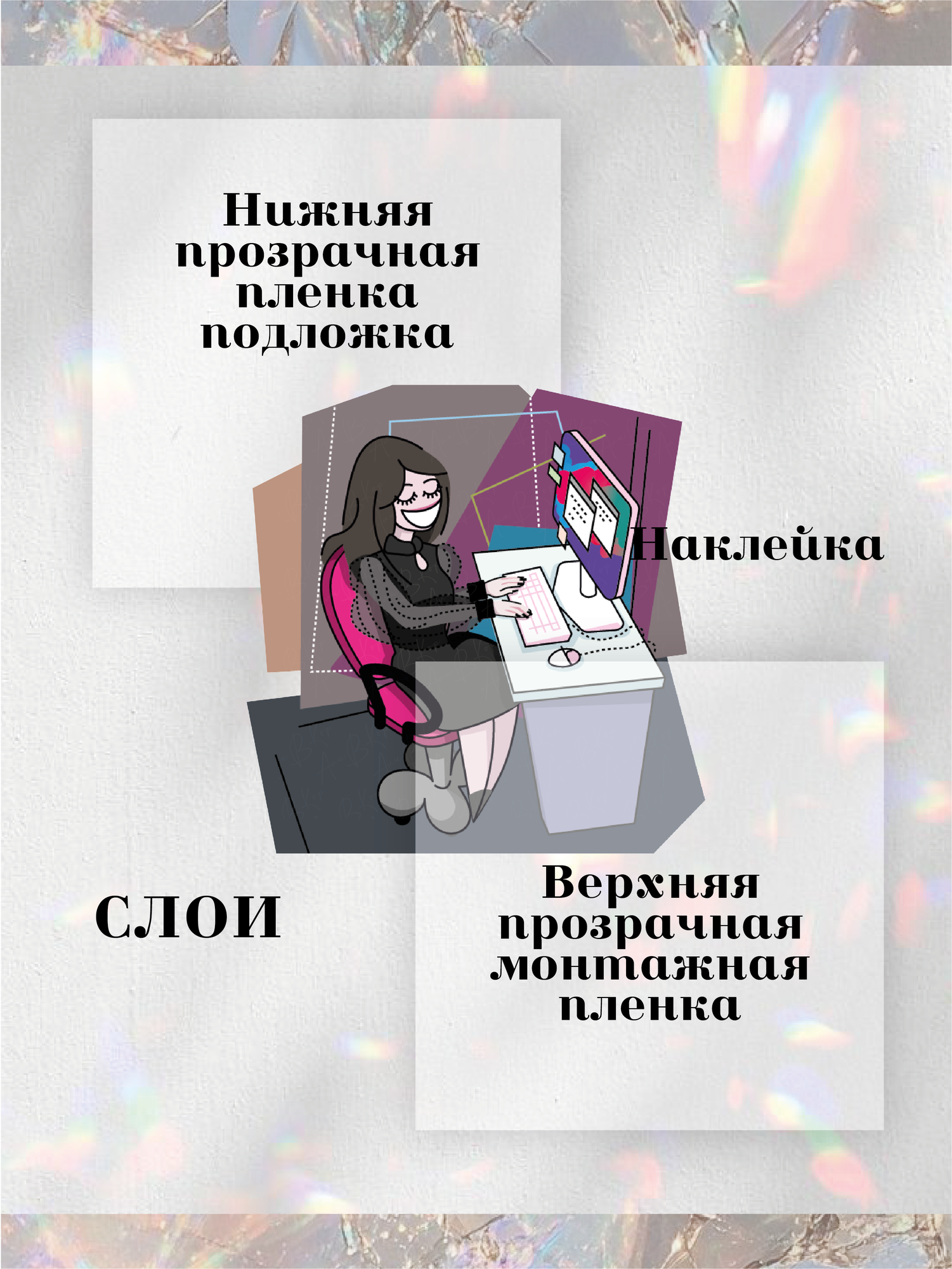 Наклейка UV DTF — фото 1