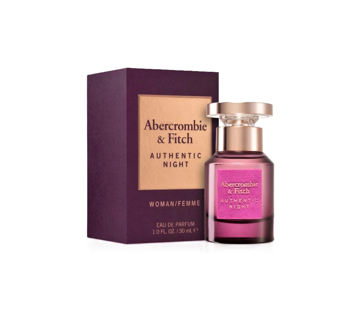 Abercrombie Fitch Authentic Night Woman 30 мл парфюмерная вода женская, шипровые, цветочные