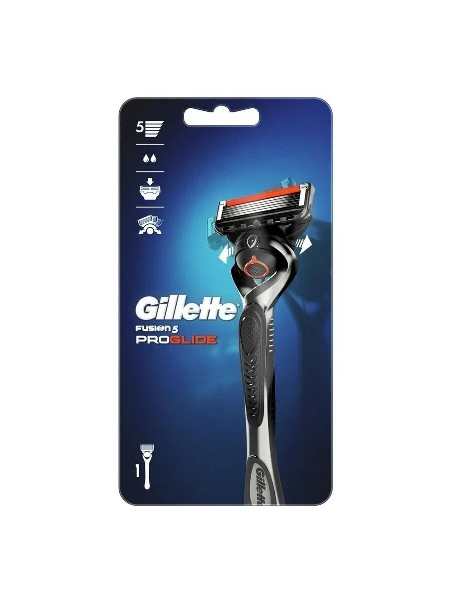 Бритвенный станок Gillette Fusion 5 ProGlide 5 лезвий со сме