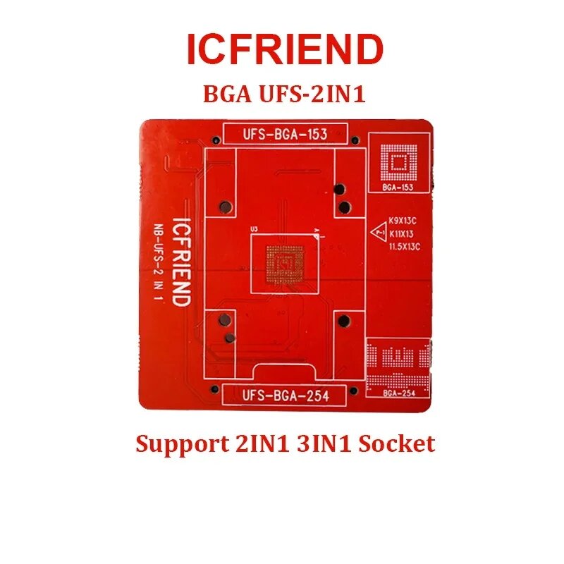 ICFRIEND BGA UFS-2IN1 Socket