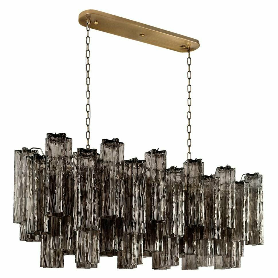 10580/1000R Smoke Подвесной светильник LOFT IT Murano