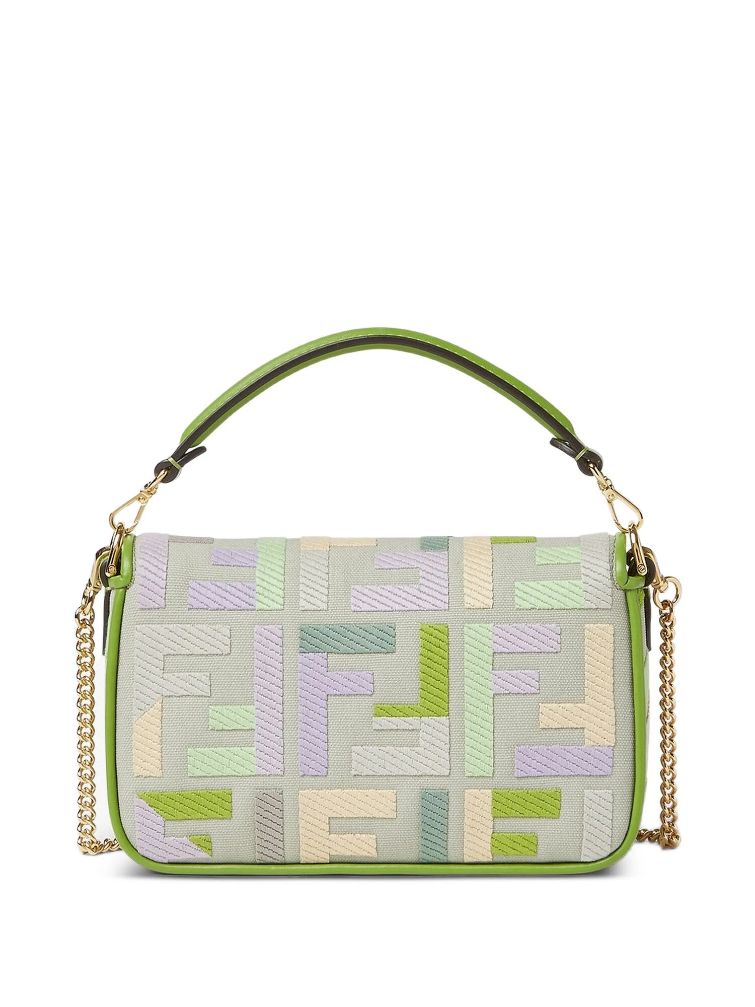 Сумка FENDI Baguette®, green — фото 1