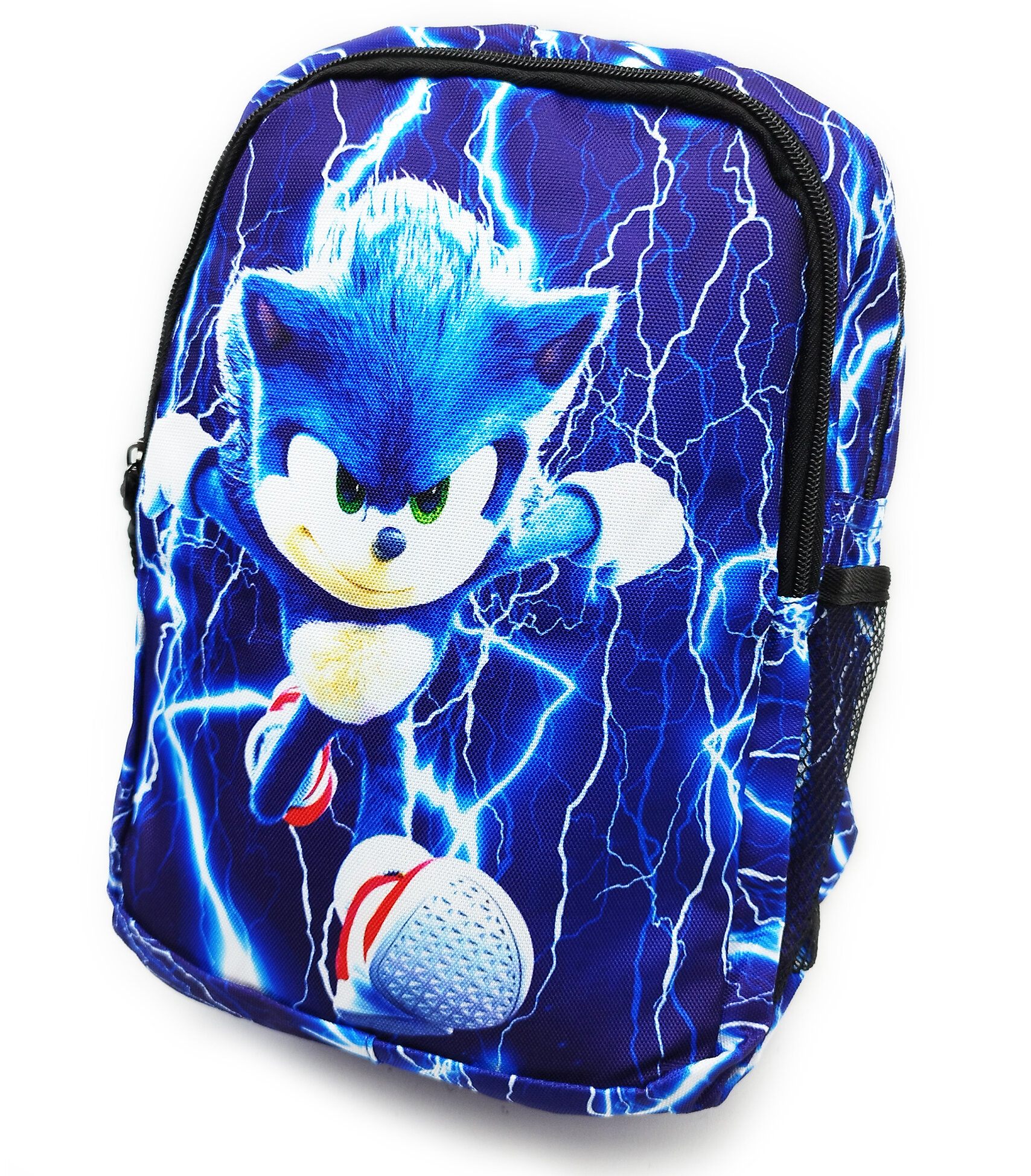 ПоследнийРюкзак детский Sonic (Соник), синий, унисекс, размер 30 х 24 см / Дошкольный рюкзачок для мальчика и девочки